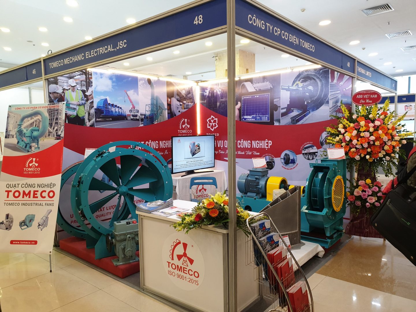 Công Nghệ TOMECO Ứng Dụng SX Quạt Công Nghiệp Ngành Xi Măng