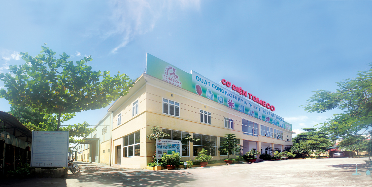 TOMECO high-power industrial fans for large-scale projects