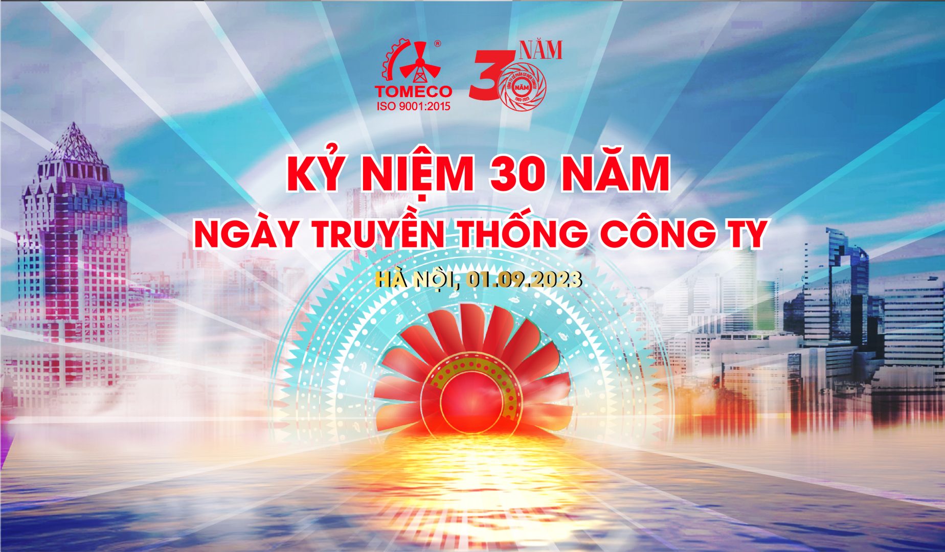 TOMECO tổ chức thành công lễ kỷ niệm 30 năm ngày truyền thống công ty ...