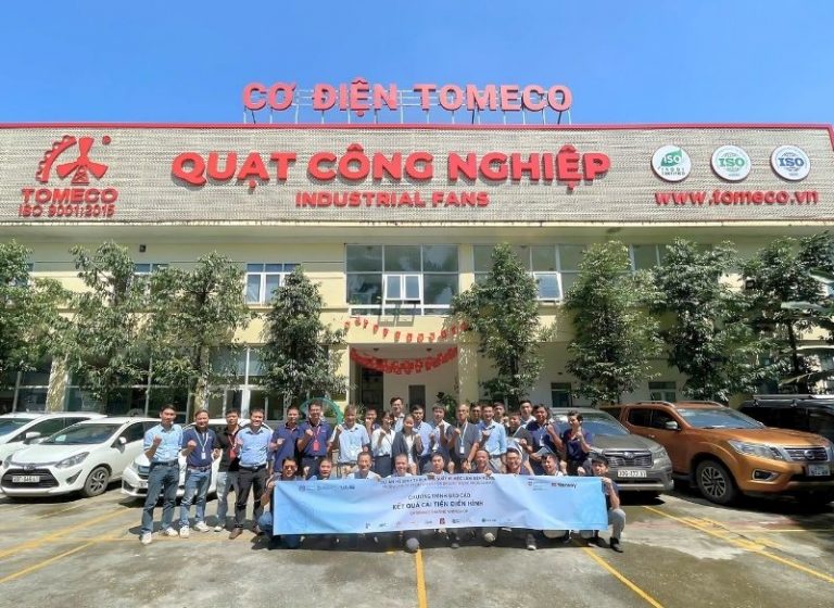 Cải tiến hiện trường TOMECO – Báo cáo kết quả cùng VASI