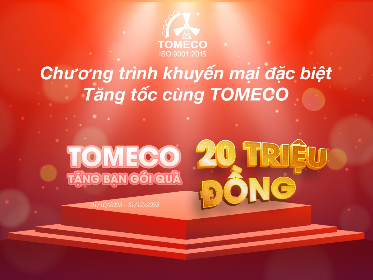 " Tăng tốc cùng TOMECO " - Khuyến mại đặc biệt, miễn phí dịch vụ lên ...